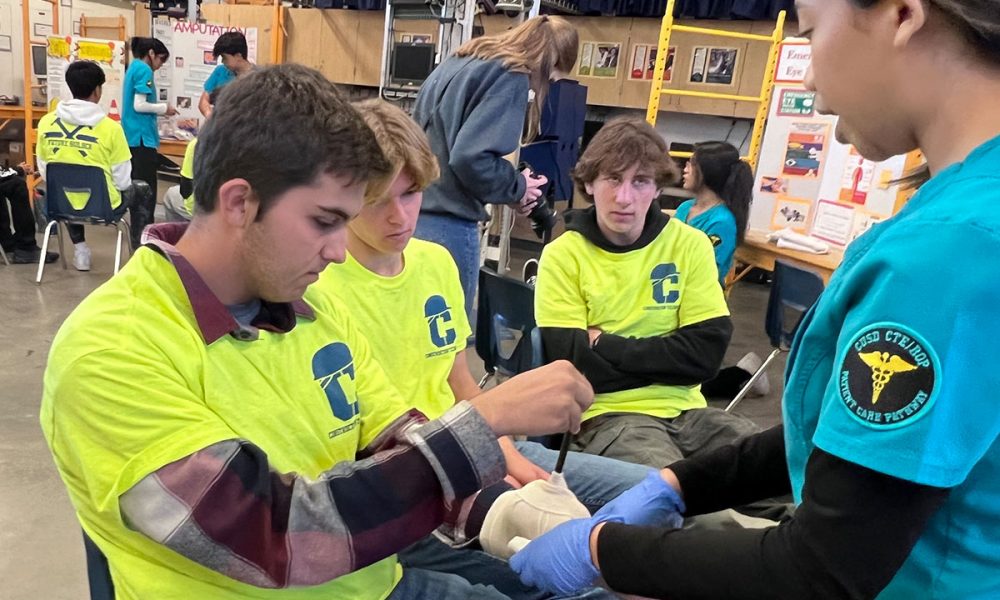 Peer Teaching Links Health Care and Construction Students at Clovis ...