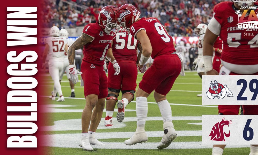 Bulldogs Make History With Pounding of Washington State - GV Wire ...