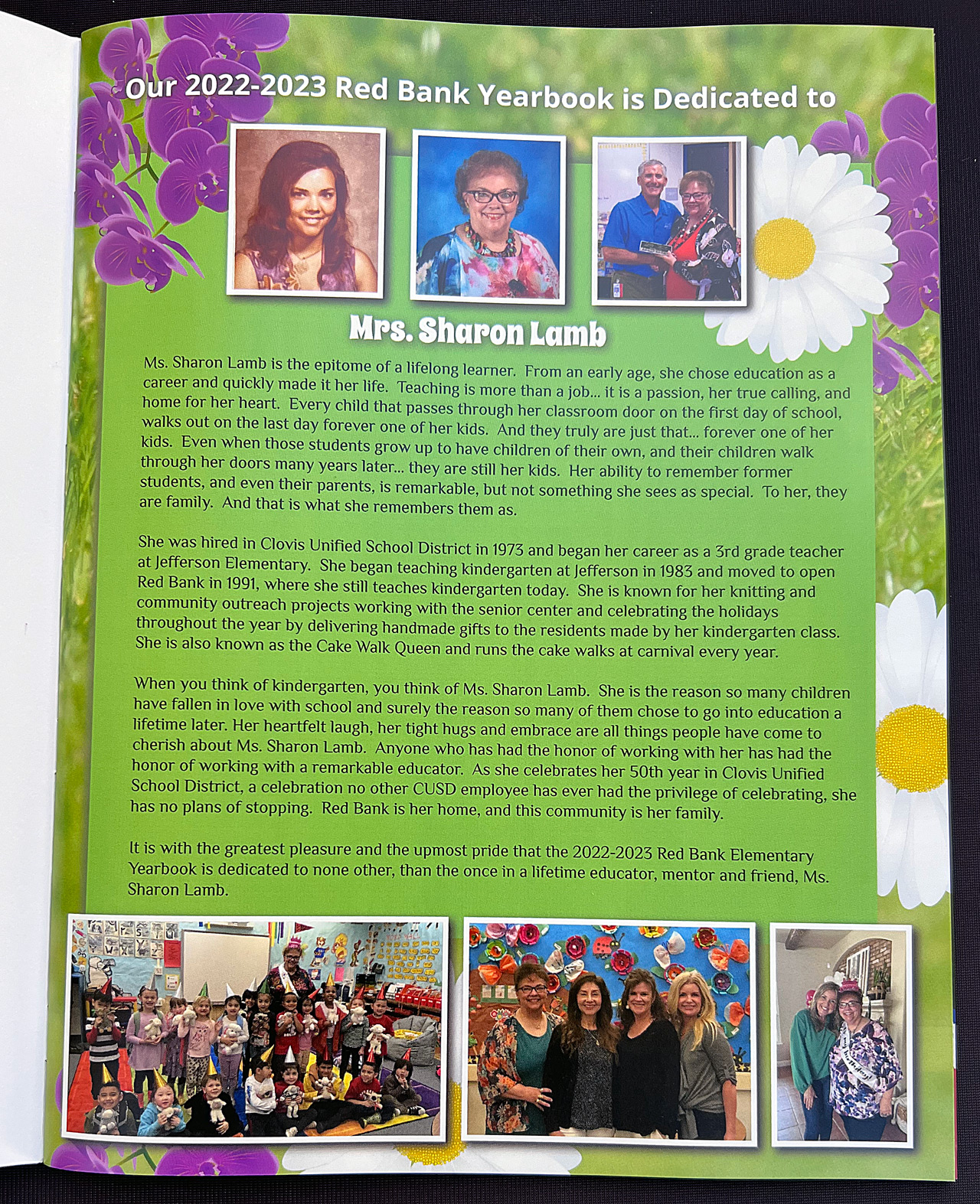 Clovis School Surprises 50-Year Teacher with Yearbook Dedication - GV ...