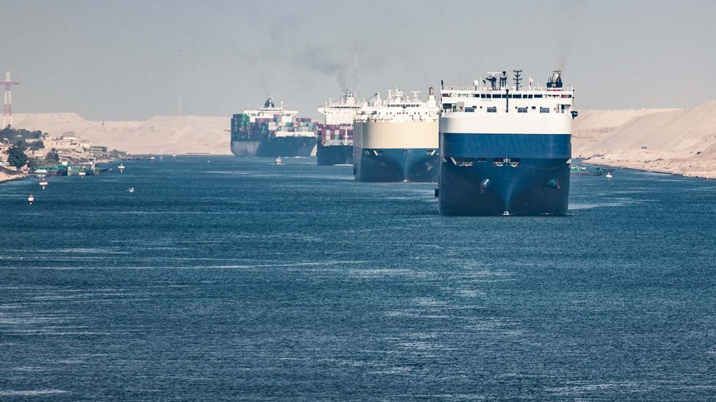 Houthi Shipping Attacks Disrupt Global Trade, Impacting Suez Canal and ...