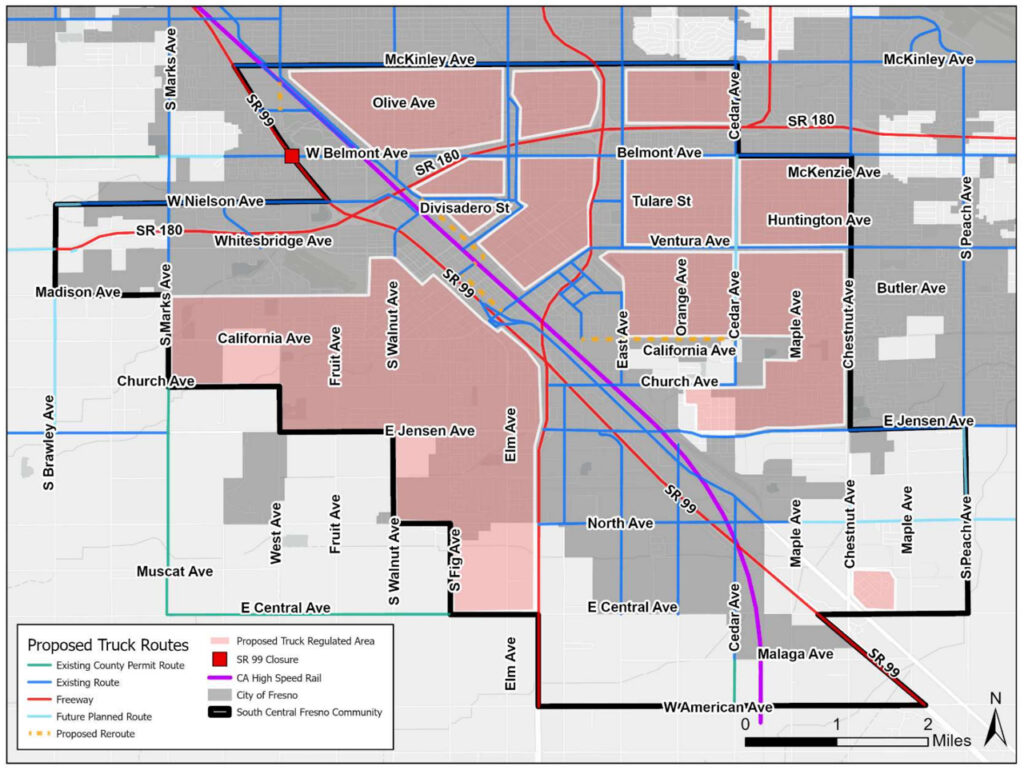 Fresno Nears End of Truck Route Study. Residents & Businesses Aren't ...