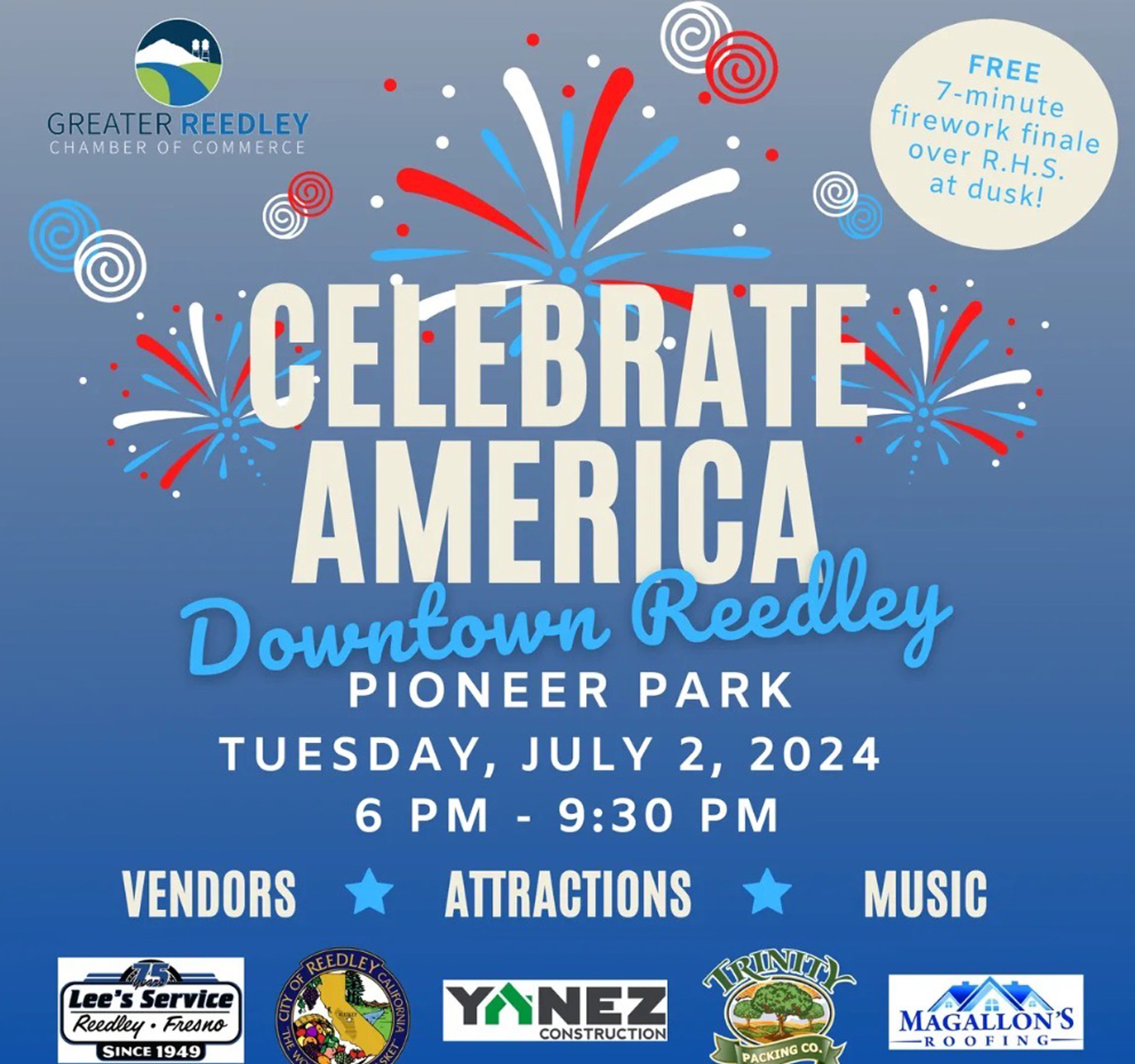 Your Guide to July 4th Fireworks Displays Throughout the Valley – GV Wire